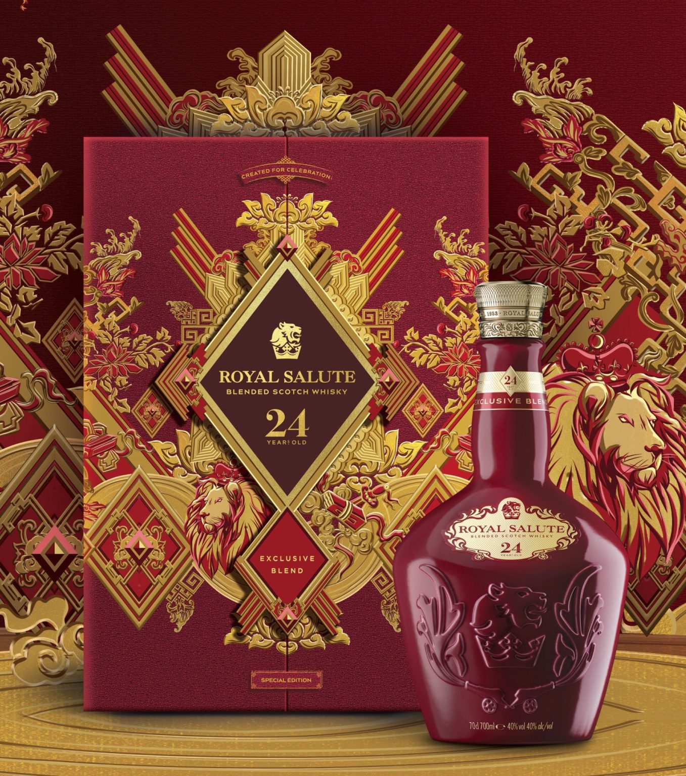 Royal Salute Blended Scotch Whisky 24 Years Old - Hộp Quà Tết 2024 ...